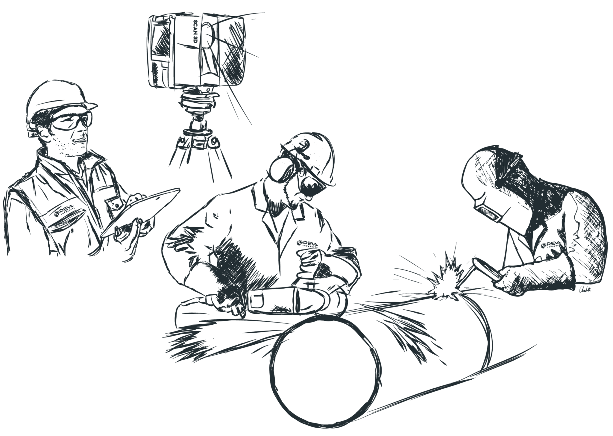 Piping, Boilermaking, Design & 3D Laser Scanning - PEVA Industrie