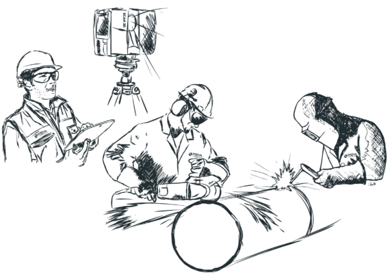 Piping, Boilermaking, Design & 3D Laser Scanning - PEVA Industrie