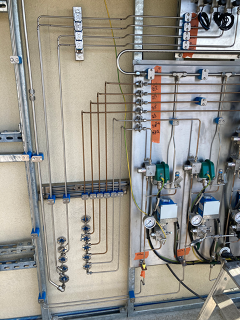 Tubing Laboratoire d’Analyse sur site GAZ - PEVA Industrie